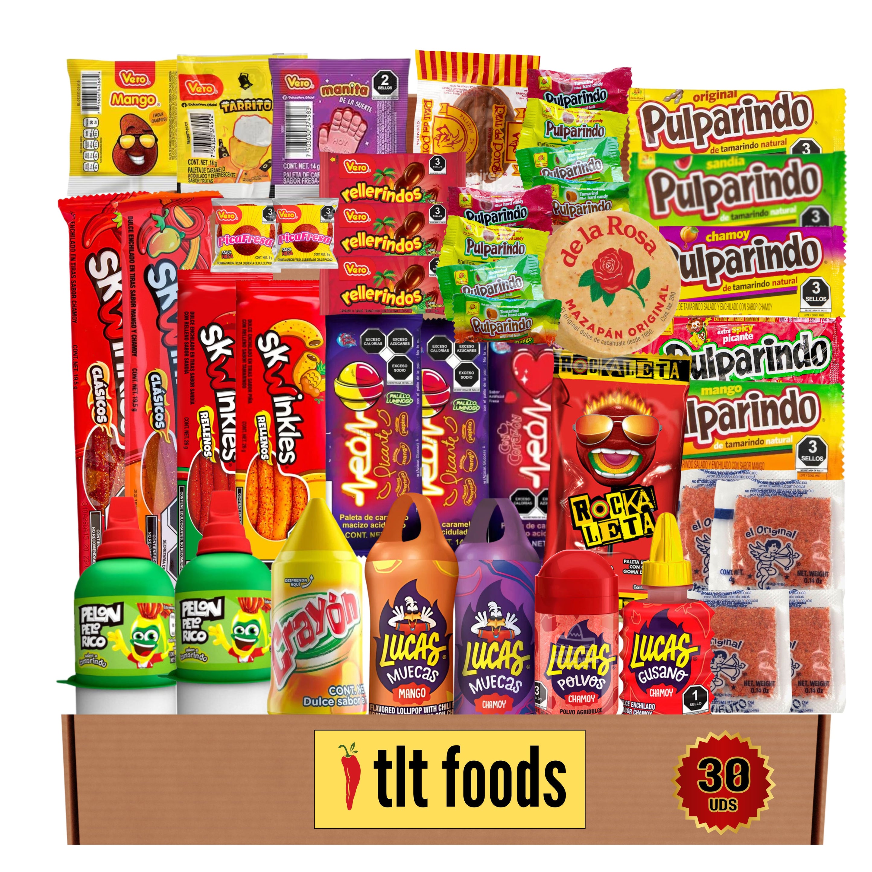 TLT FOODS Lote Dulces Mexicanos – Candy Box Para Regalar – Cajas de ...